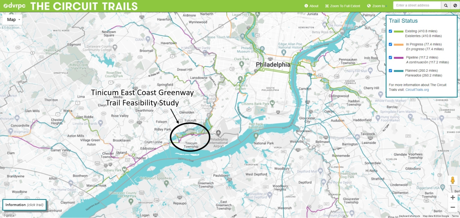 We Need Your Input on the Tinicum ECG Trail Feasibility Study ...