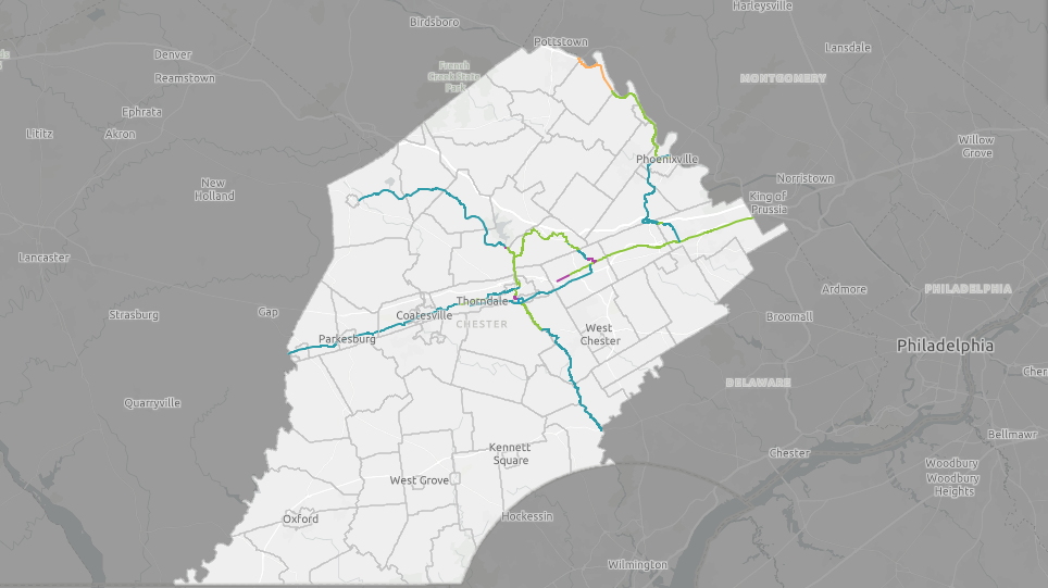 Mapping Out Progress: Chester County Launches Interactive Circuit ...